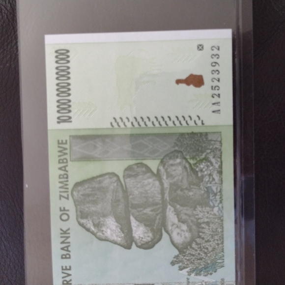 curreny | Other | Reserve Bank Of Zimbabwe Trillion Dollar Note | Poshmark